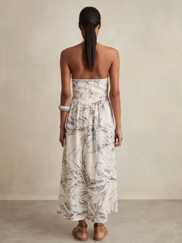 stylish a line dress Cut-Out Long A-Line Prom Dress with Twist Front Navy / 6 main image 1