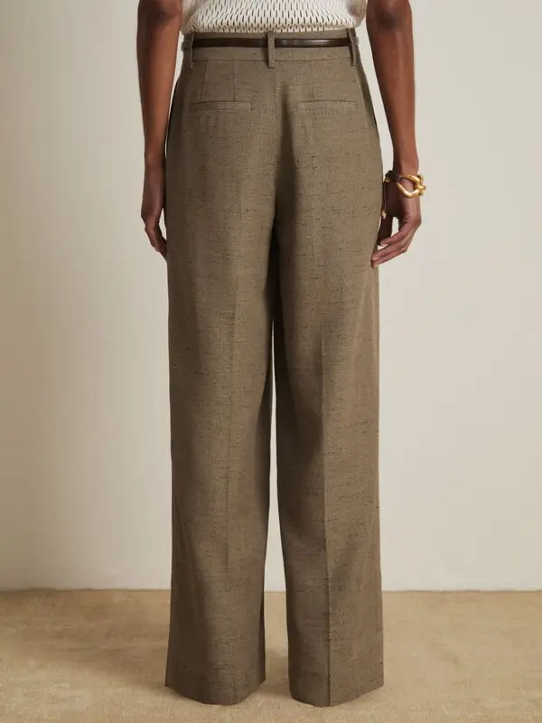 REISS Lina Atelier Wide-leg Suit Trousers