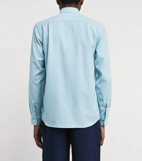 Vilebrequin Wool-blend Stripe Rayures Shirt