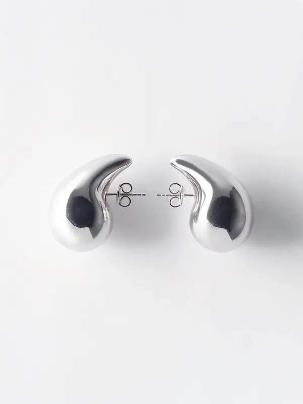 Bottega Veneta Sterling Drop Earrings