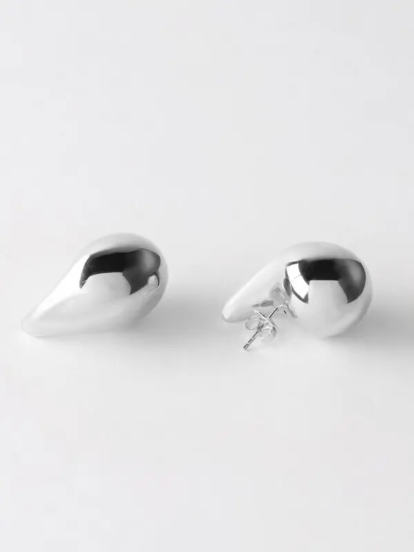 Bottega Veneta Sterling Drop Earrings