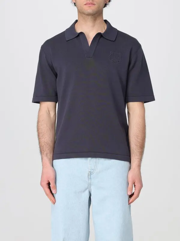 Maison Kitsuné Polo Shirt - Grey