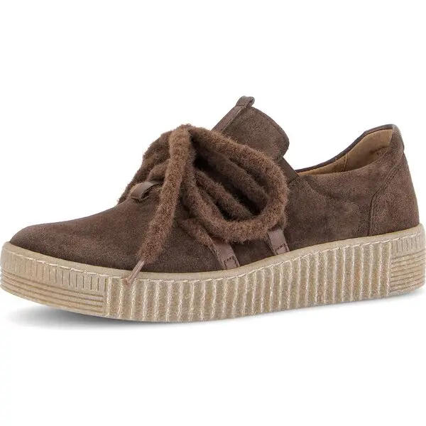Gabor 43.333 Platform Sneaker - Cacao