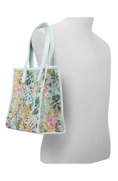 Ted Baker London Floral Patterned Mesh Tote