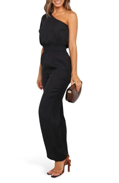 PETAL & PUP Lancey One-shoulder Jumpsuit