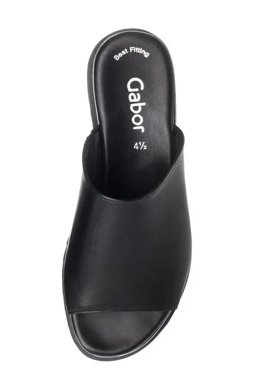 Gabor 44.613 Platform Slide Sandal