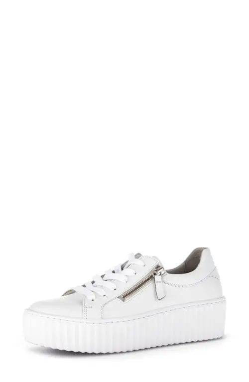 Gabor 43.200 Platform Sneakers - White