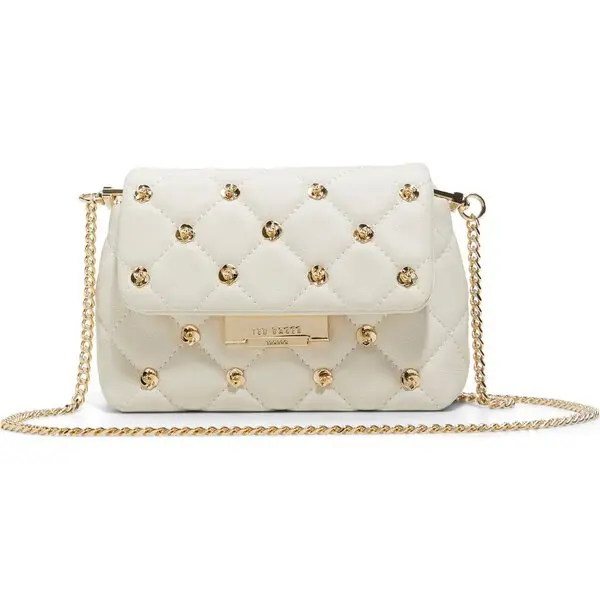 Ted Baker London Ginn Quilted Leather Crossbody Bag
