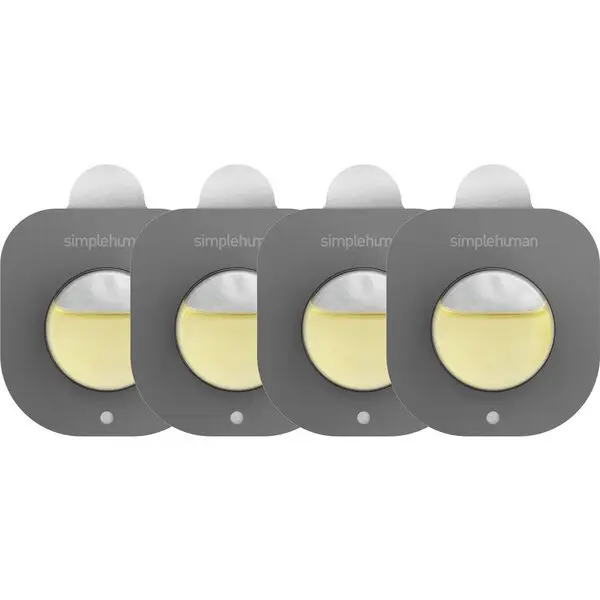 SIMPLEHUMAN Odorsorb Pod Refill Pack - Grey- 4pk