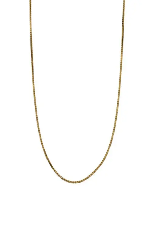 Argento Vivo 18-karat Plate Link Necklace - Gold