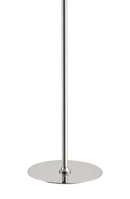 JONATHAN Y Julian 65.25" Integrated Led Metal Floor Lamp - Chrome
