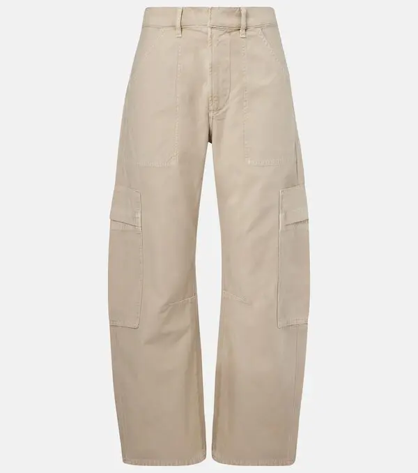 Citizens Of Humanity Marcelle Mid-rise Cargo Pants - Neutrals