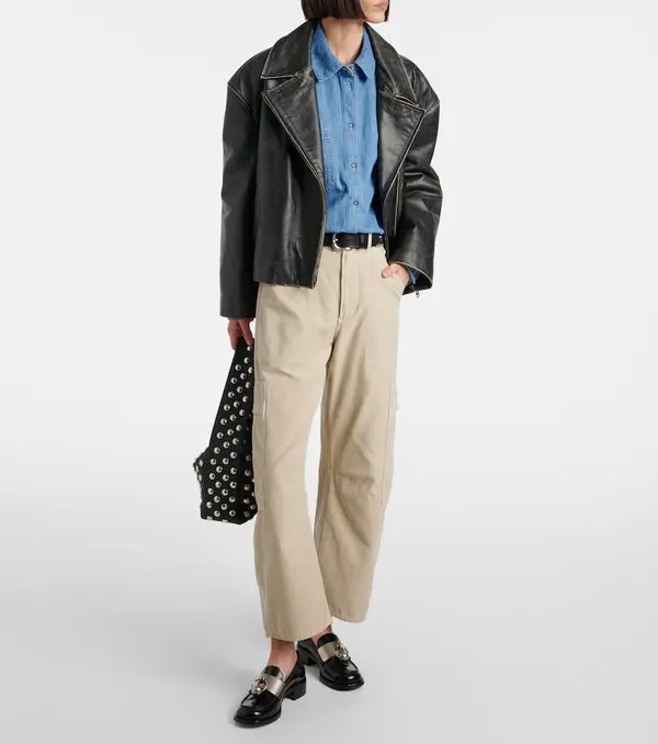 Citizens Of Humanity Marcelle Mid-rise Cargo Pants - Neutrals