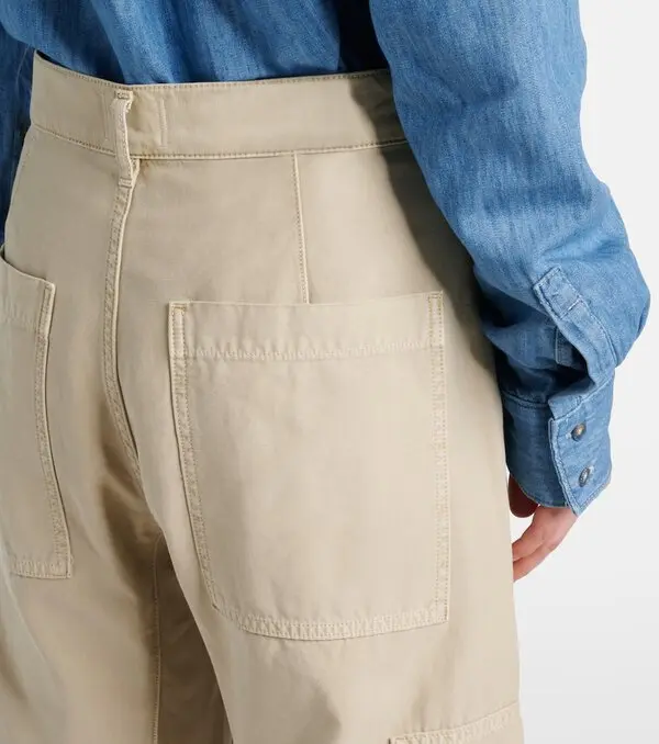 Citizens Of Humanity Marcelle Mid-rise Cargo Pants - Neutrals