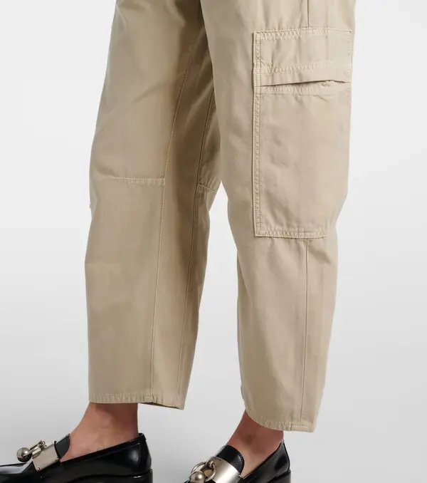 Citizens Of Humanity Marcelle Mid-rise Cargo Pants - Neutrals