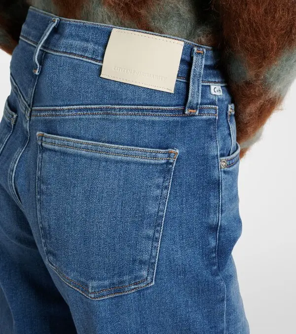 Citizens Of Humanity Palma High-rise Straight Jeans - Blue