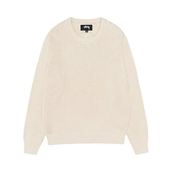 StÜssy Surfman Icon Crewneck - Cream