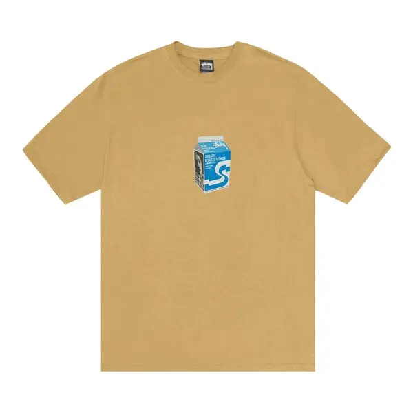 StÜssy Milk Tee 'curry