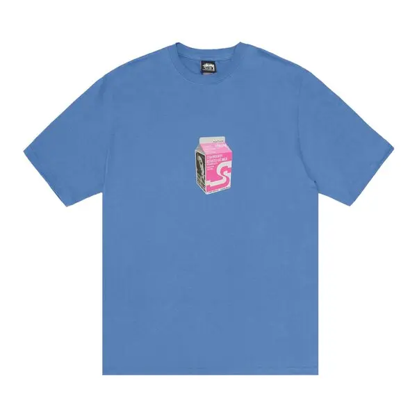 StÜssy Milk Tee 'pacific - Blue