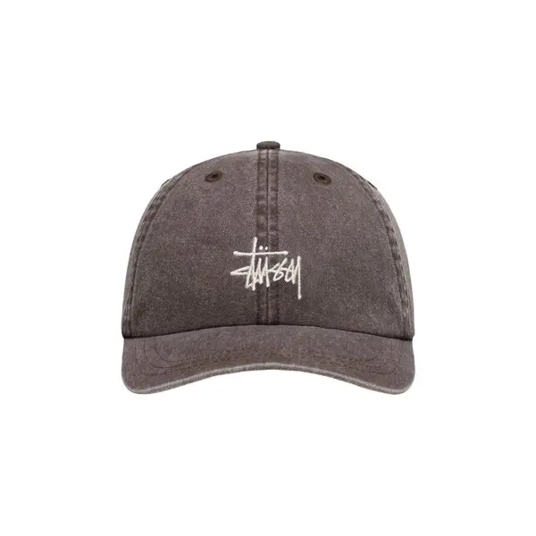 StÜssy Low Pro Basic Washed Strapback - Grey