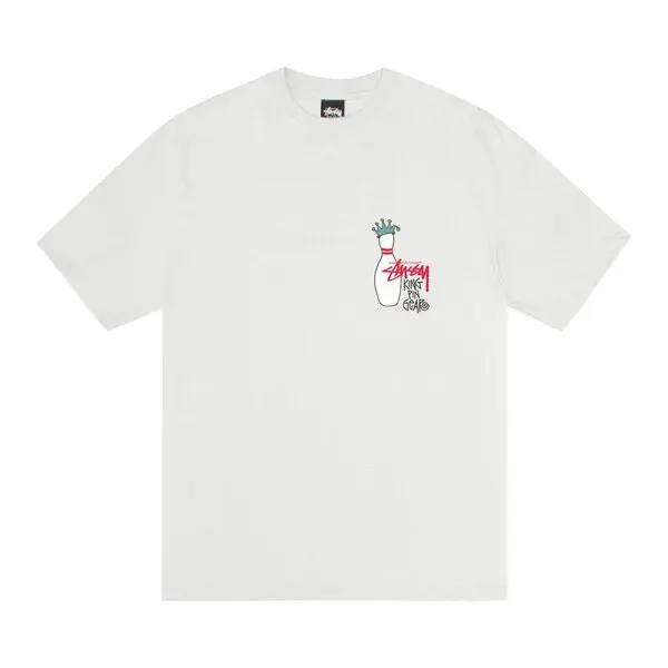 StÜssy Pigment Dyed Kingpin Tee 'natural - Cream