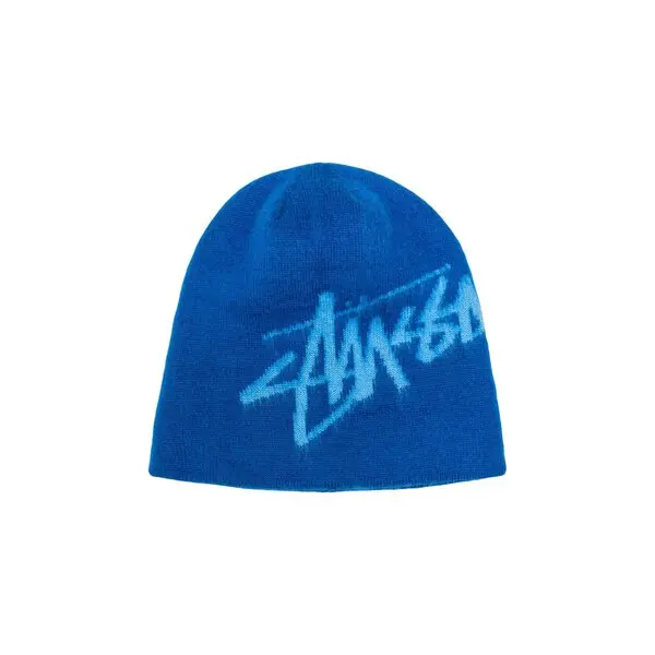 StÜssy Brushed Out Stock Skullcap - Blue
