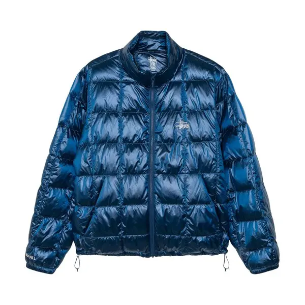 StÜssy Midweight Puffer Jacket - Blue