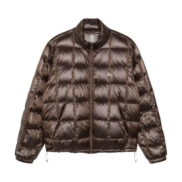 StÜssy Midweight Puffer - Brown