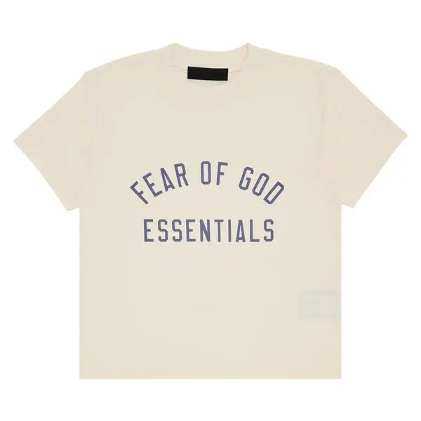 Fear Of God Tri-blend Crewneck Tee - Cream