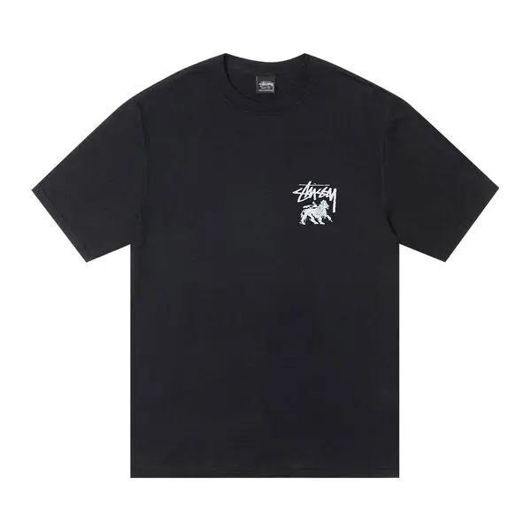 StÜssy Pigment Dyed Rasta Lion Tee