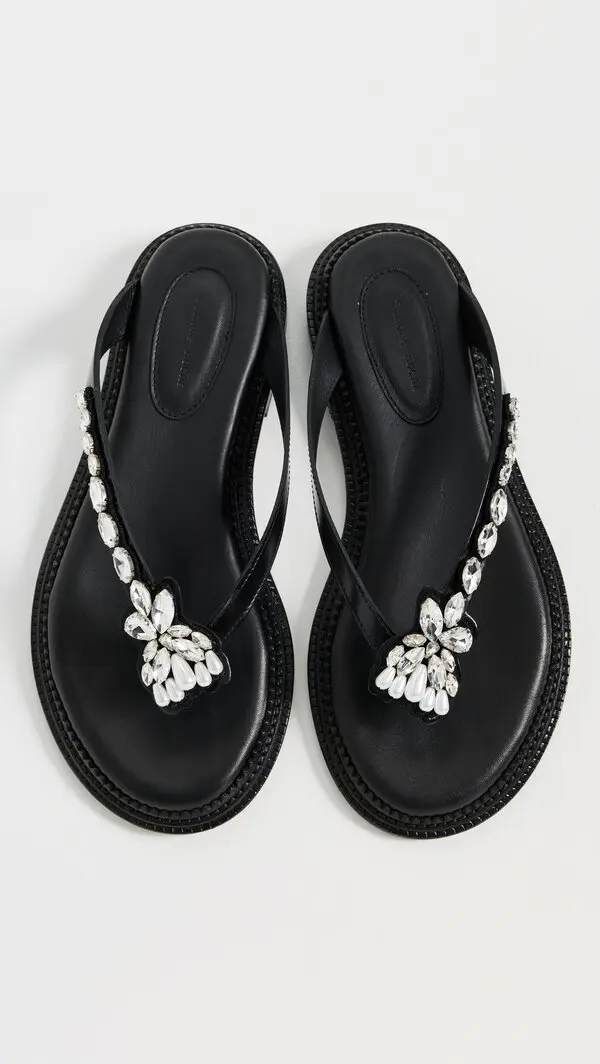 Simone Rocha Embellished Thong Sandals
