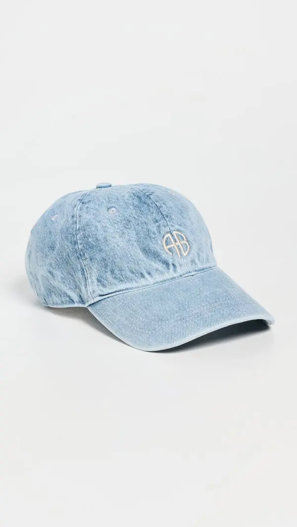 ANINE BING Jeremy Baseball Cap - Washed Blue