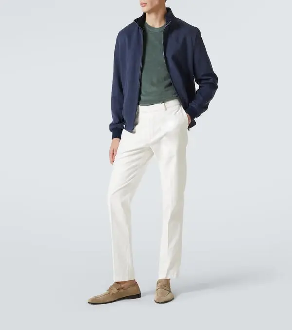 Thom Sweeney Cotton Jersey T-shirt