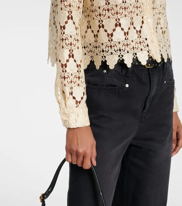 FRAME Lace Shirt