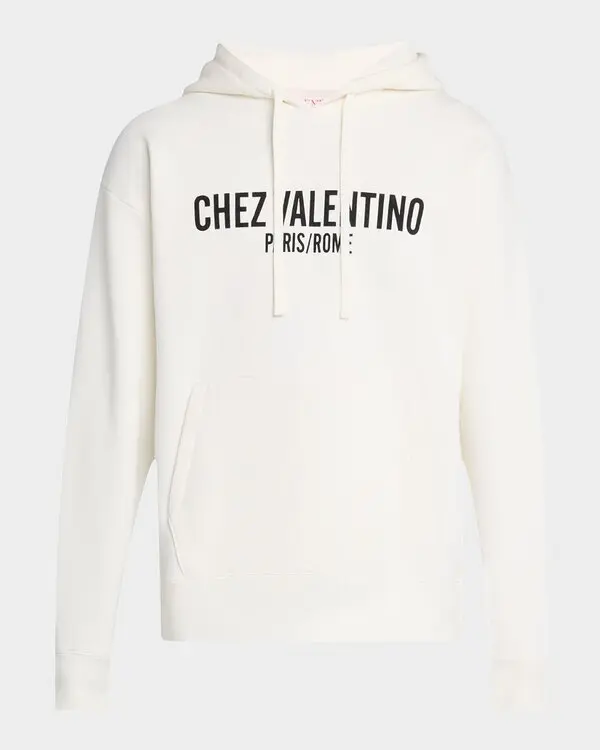 Valentino Garavani Chez Felpa Hoodie - Ivory