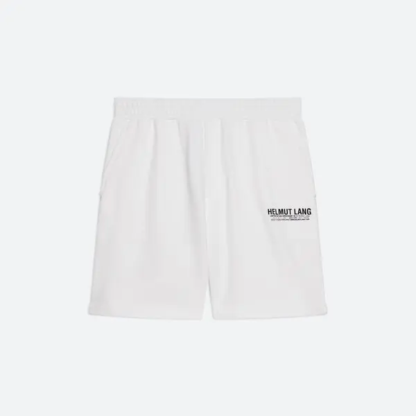 Helmut Lang Capsule Terry Shorts - White