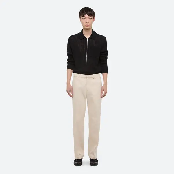 Helmut Lang Cotton Denim Car Trousers