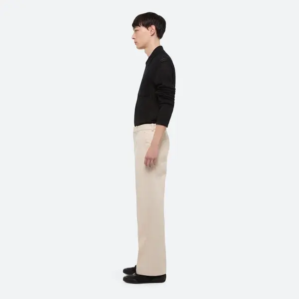 Helmut Lang Cotton Denim Car Trousers