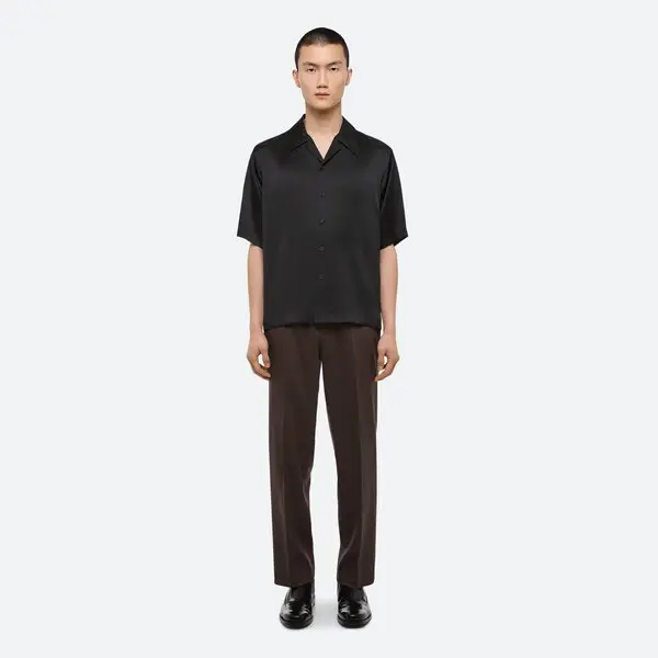 Helmut Lang Boxy Silk Shirt