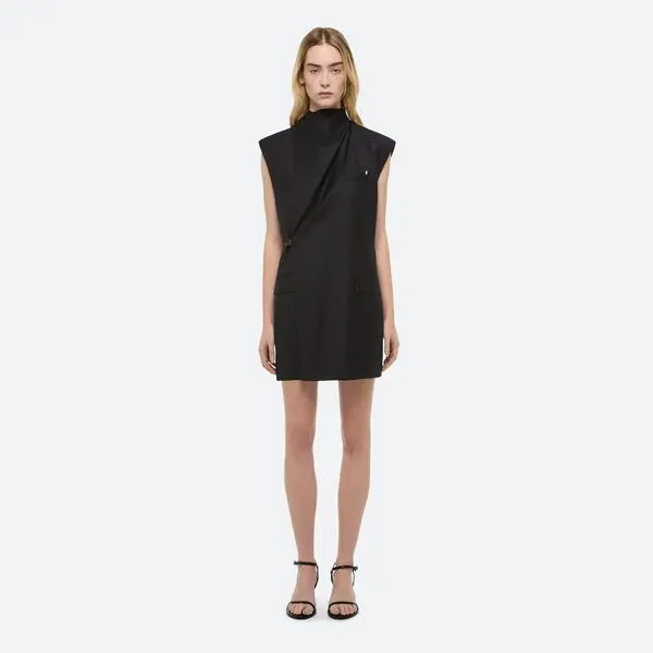 Helmut Lang Cowl Blazer Dress