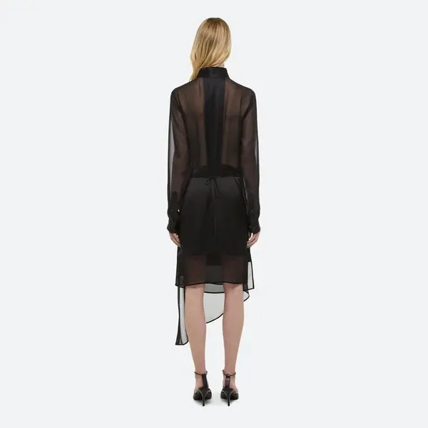 Helmut Lang Silk Shirt Dress