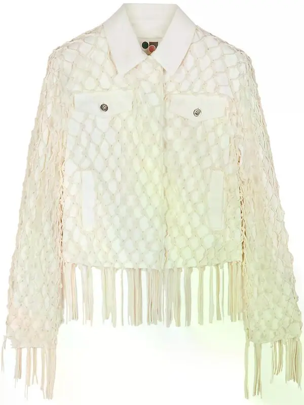 Ports 1961 Weaving Inspired Denim Jacket