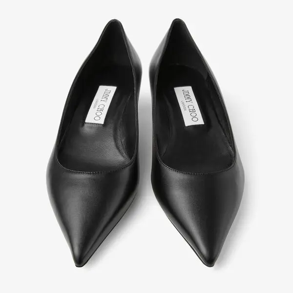 JIMMY CHOO Amelia Calf Leather Pumps - Black