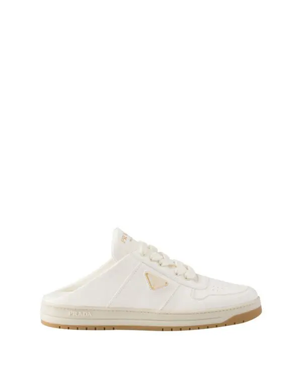 Prada Nappa Leather Sneaker Mules