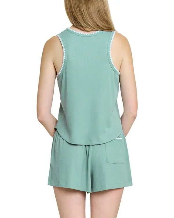 Honeydew Intimates Kickback Tank Shortie Pajama Set - Elm