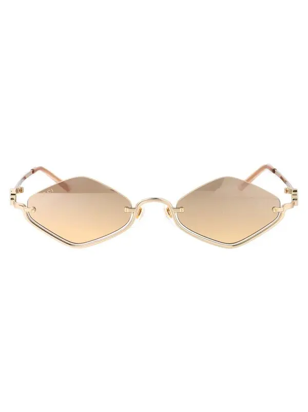 Gucci Sunglasses - 003 Gold Gold Orange