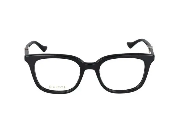 Gucci Optical Eyeglasses - Black Black Transparent