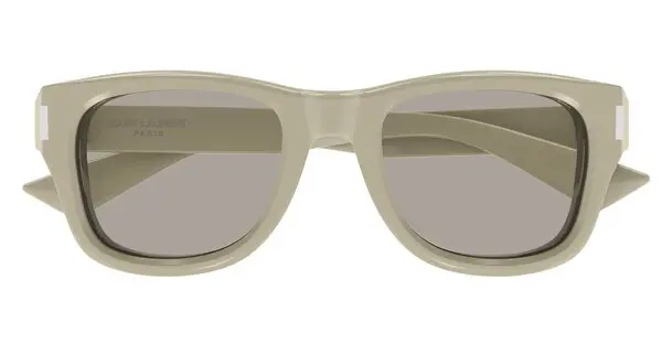 Saint Laurent Acetate Full Rim Sunglasses - Green