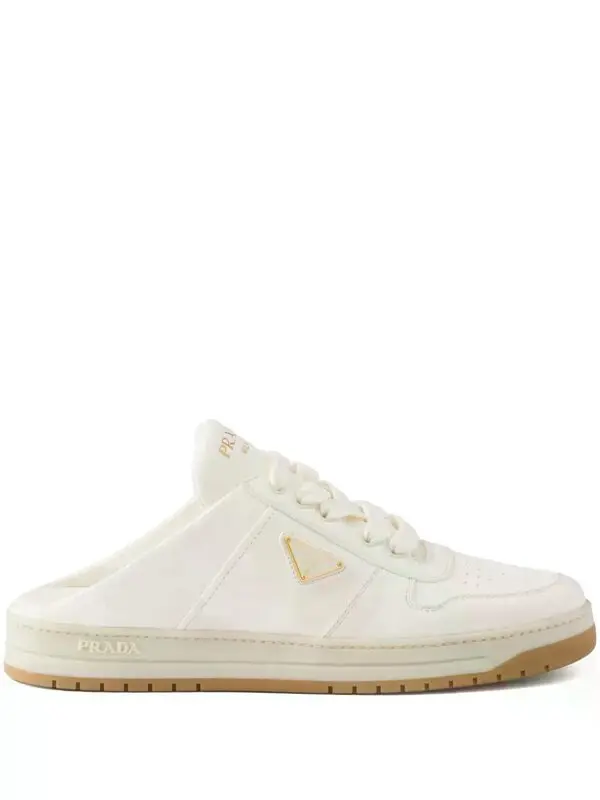Prada Nappa Leather Sneaker Mules