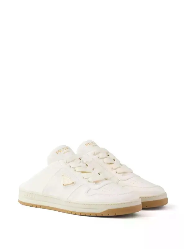 Prada Nappa Leather Sneaker Mules